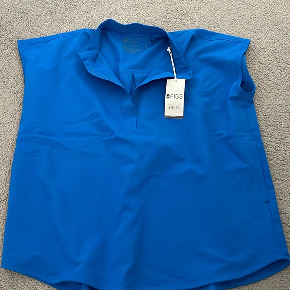 Figs | Tops | Blue Figs Top | Poshmark